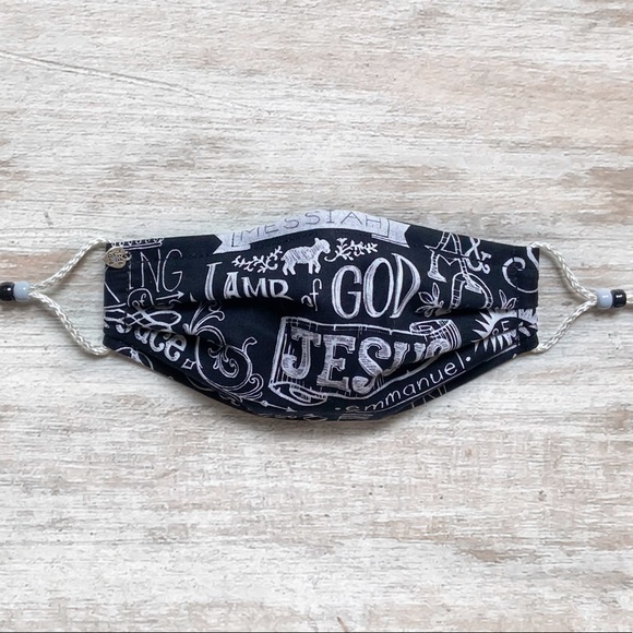Accessories | Jesus Lamb Of God Face Mask | Poshmark
